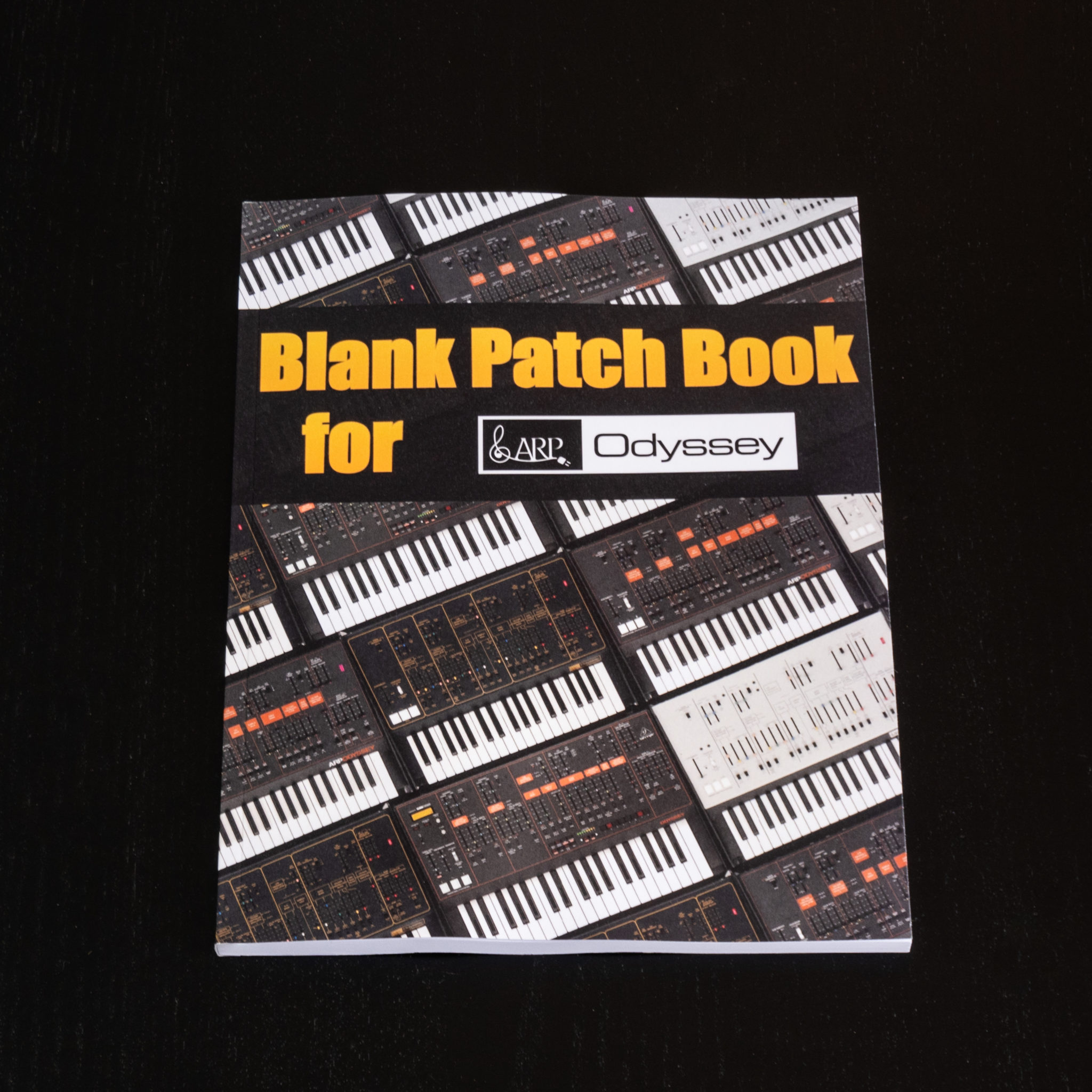 Blank Patch Book for Arp Odyssey (Korg/Behringer) - Ferdz